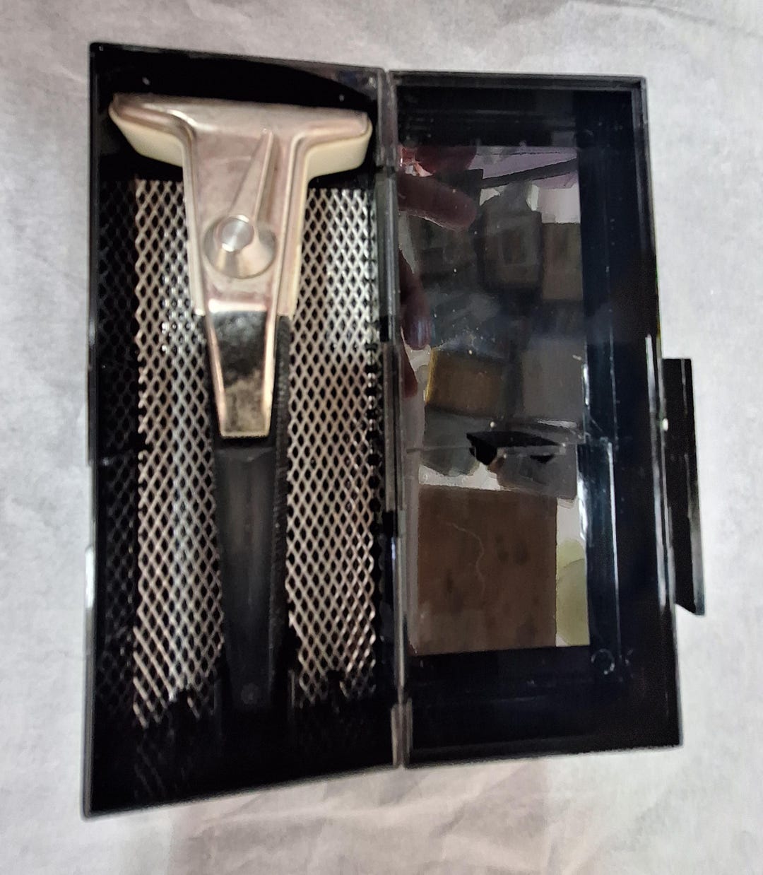 Vintage 1967 Gillette Apollo Adjustable Techmatic Safety Razor Set Good ...