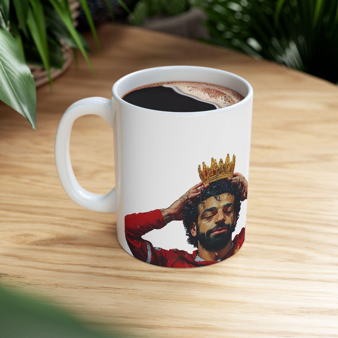 Mohamed Salah 'egyptian King' Coffee Mug - Liverpool FC Soccer Gift - Etsy