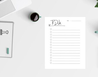 Starbucks to Do List, Planner, Productivity, Tasks, List, Checklist ...