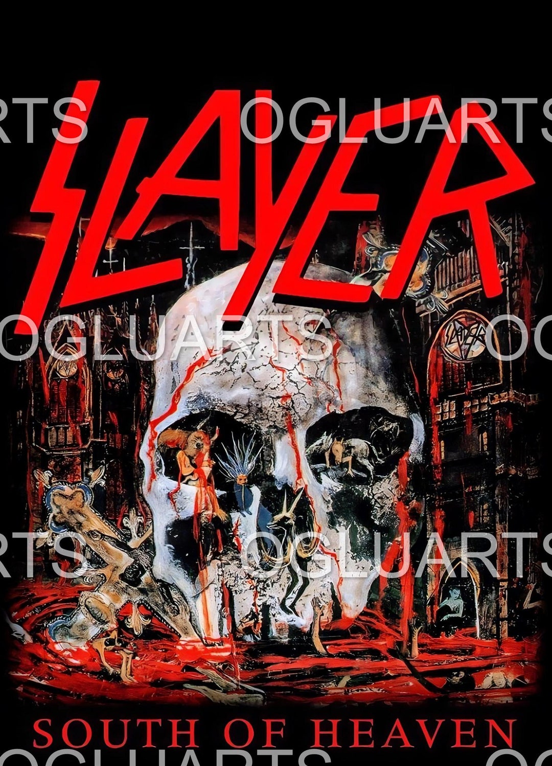 Slayer Music Band PNG L Slayer Retro PNG L Slayer I Slayer Arts L ...