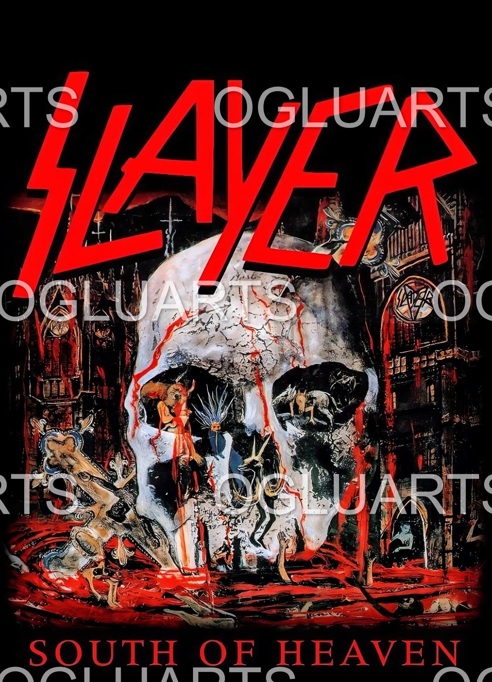 Slayer Music Band PNG L Slayer Retro PNG L Slayer I Slayer Arts L ...