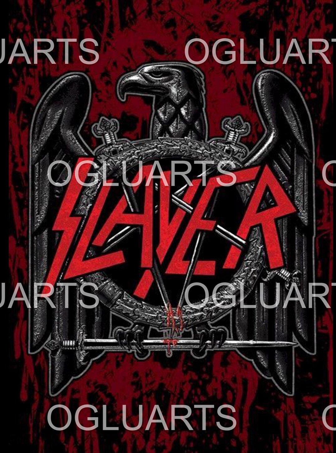 Slayer Music Band PNG L Slayer Retro PNG L Slayer I Slayer Arts L ...