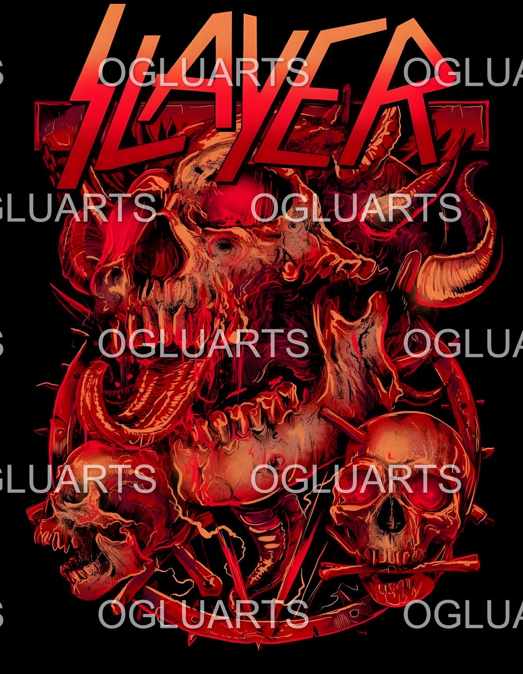Slayer Music Band PNG L Slayer Retro PNG L Slayer I Slayer Arts L ...