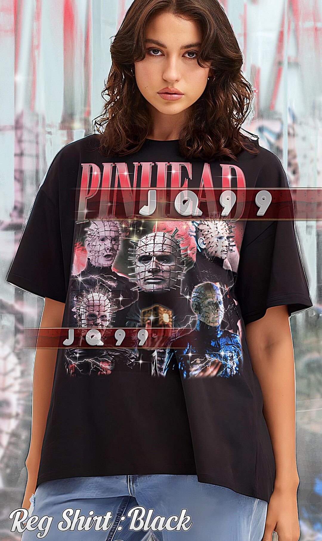 PINHEAD Shirt | Pinhead Retro Tees, Pinhead Bootleg Tshirt, Pinhead ...