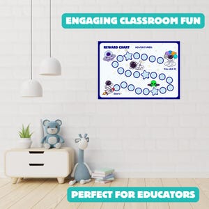 Dinosaur Reward Chart for Kids Printable Toddler Behavior Tracker Fun ...