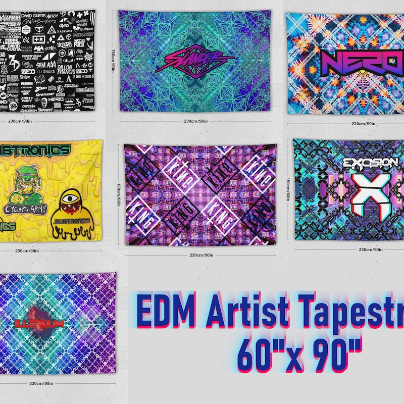 Eclectic Tapestry Rave - Etsy