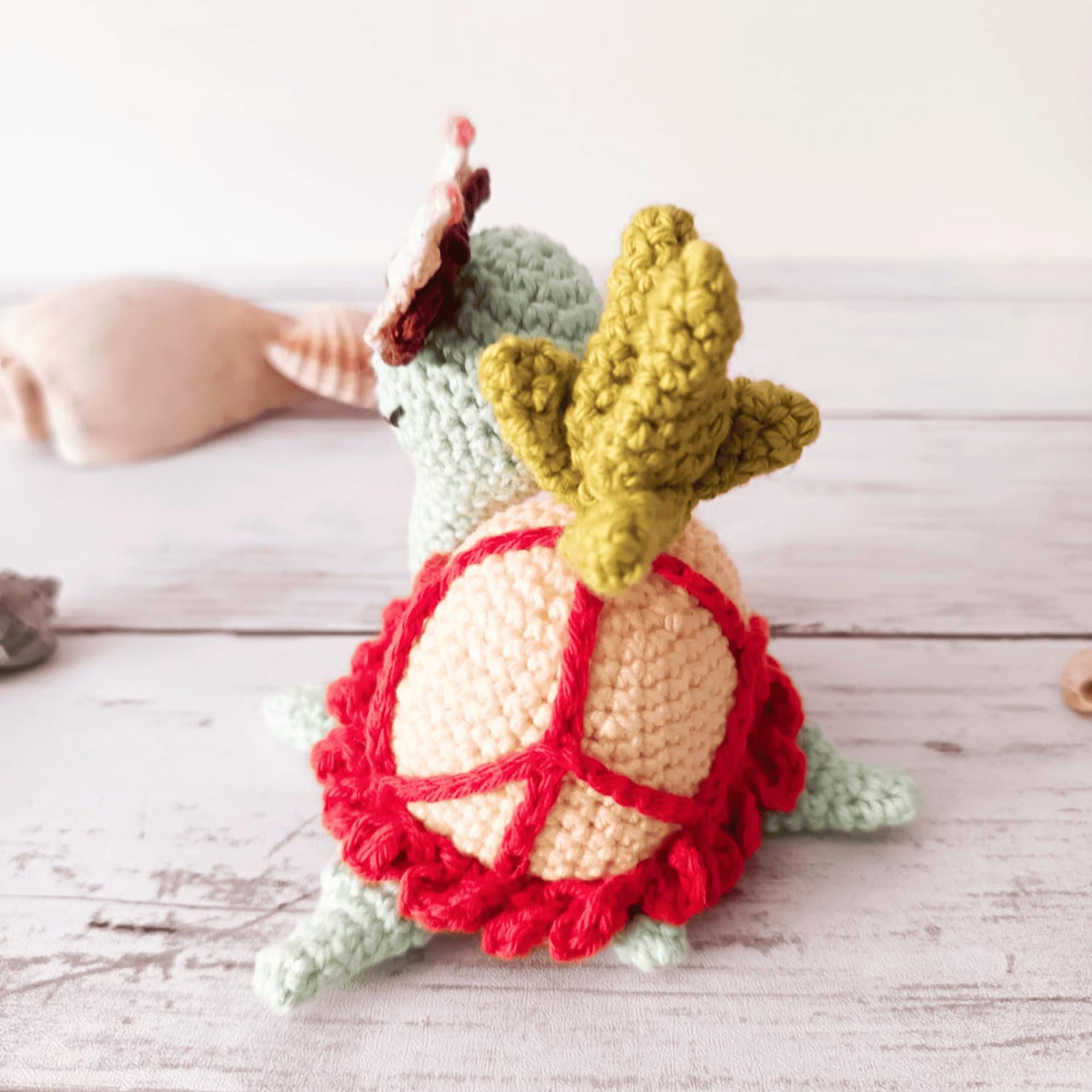Pineapple Turtle Crochet Pattern: Summer Amigurumi PDF (US & ES Terms ...