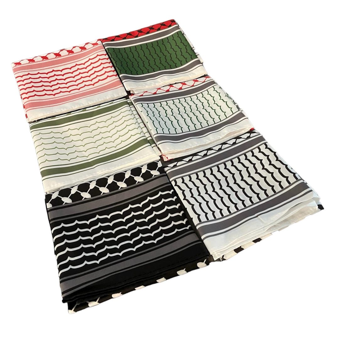 Bandanas Palestinian Keffiyeh Pattern - Bandana - Kufiya - Watermelon ...