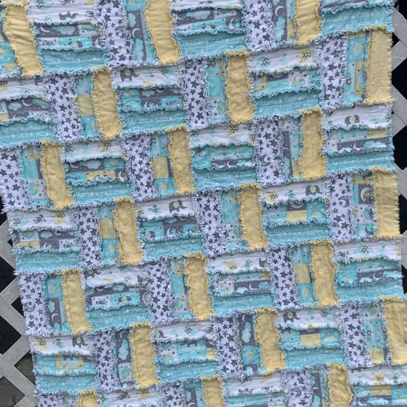 Monkey Rag Quilt - Etsy