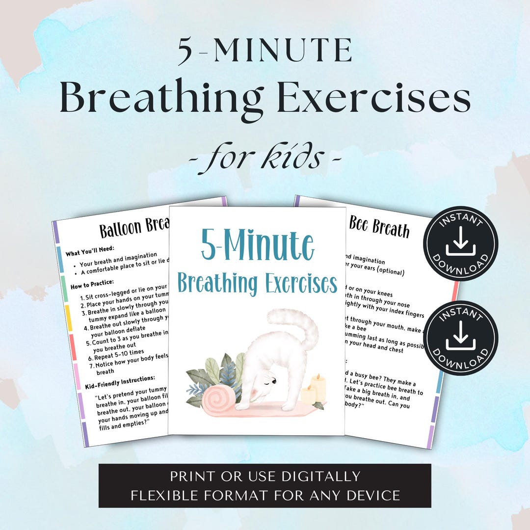 5-minute Breathing Exercises for Kids - Fun Mindfulness Tools to ...