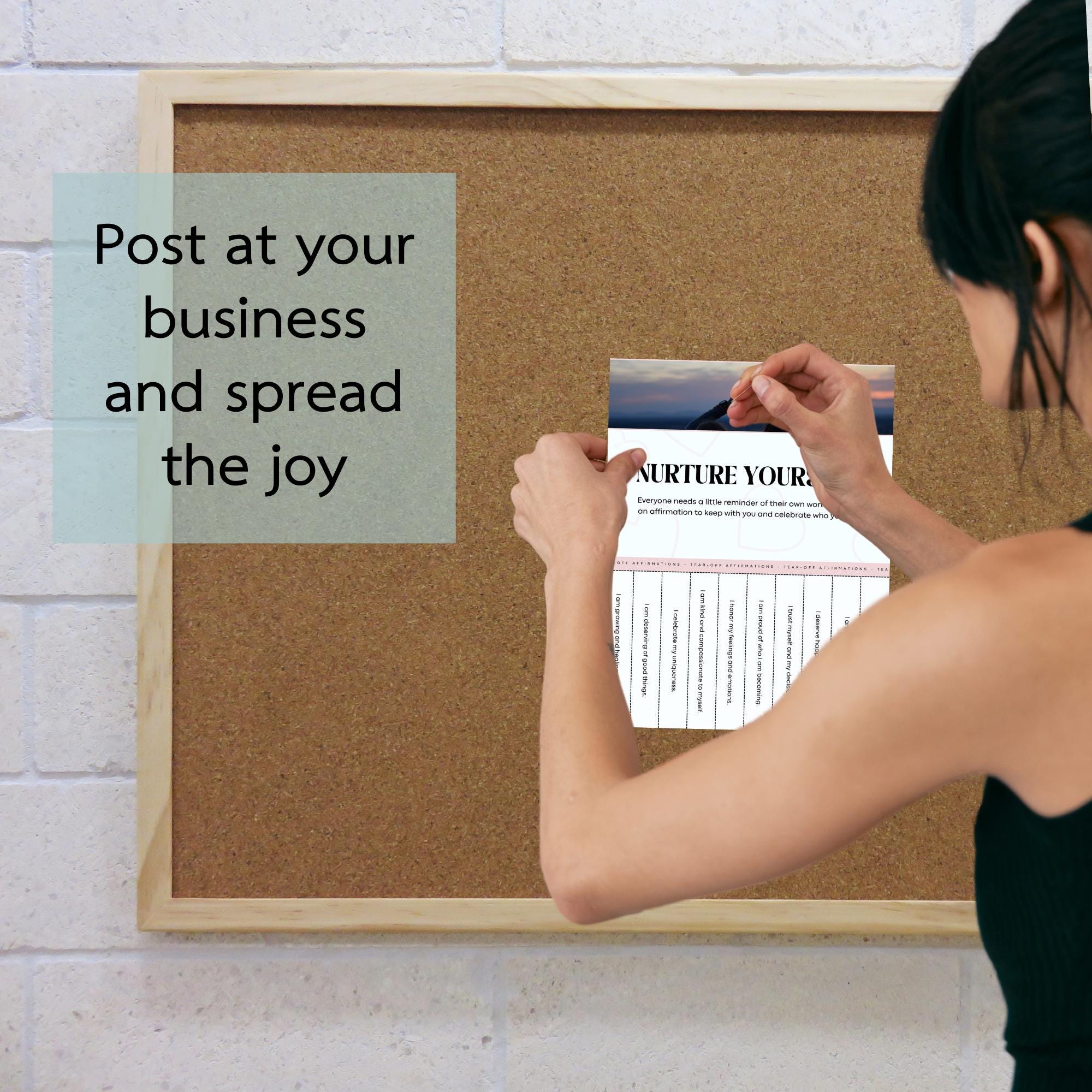 Positive Affirmation Tear-off Flyer, Printable Quotes (PDF) - Etsy