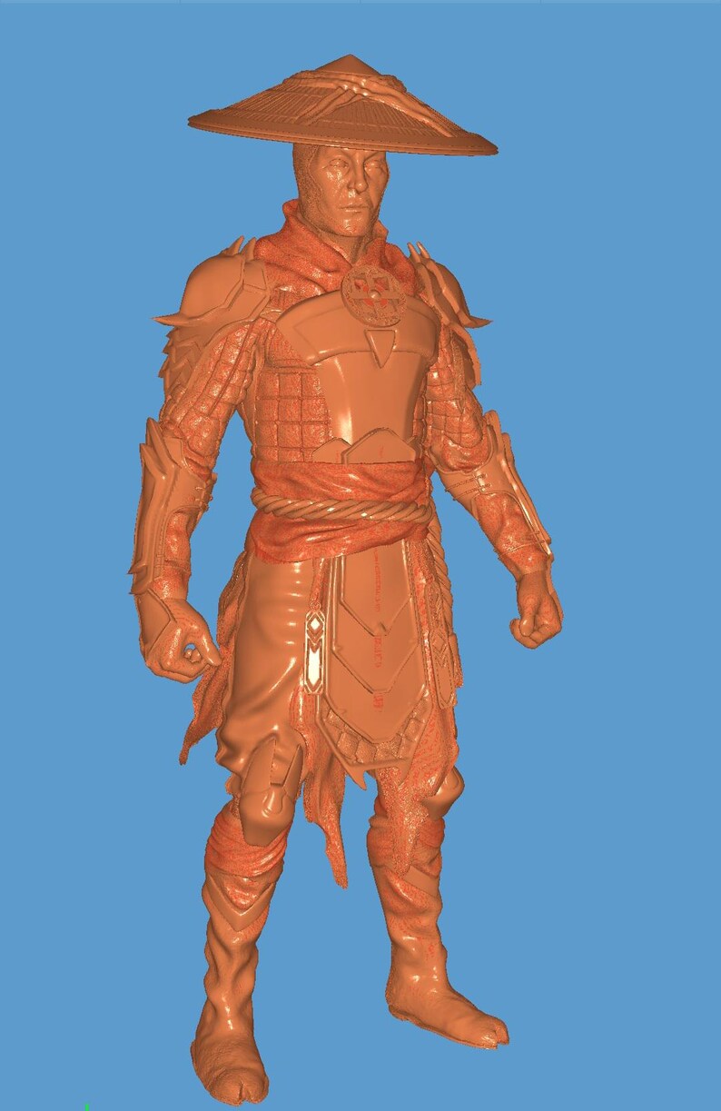 Mortal Kombat Raiden 3D Printable Figurine STL File Ready for Printing ...