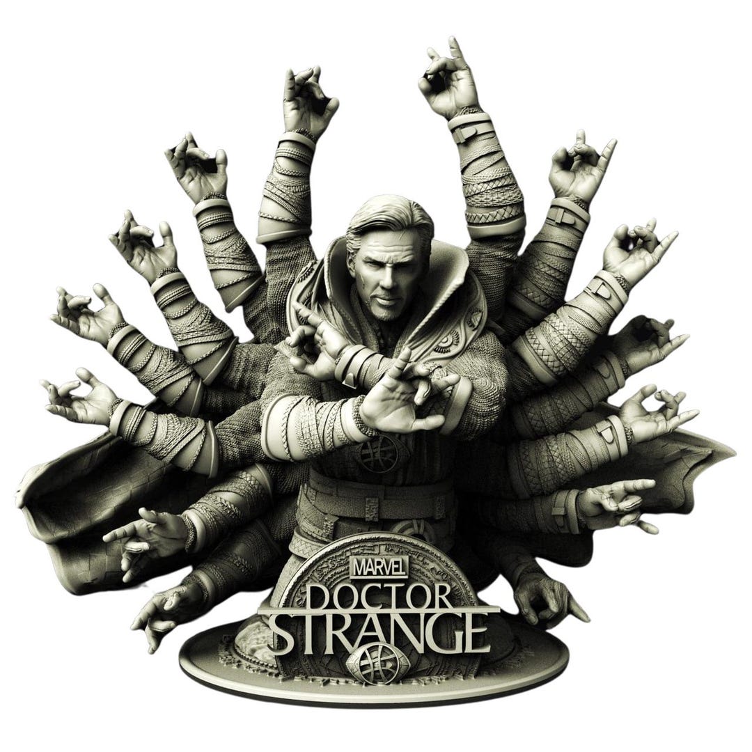 Doctor Strange 3D STL Printable Model Instant Digital Download - Etsy