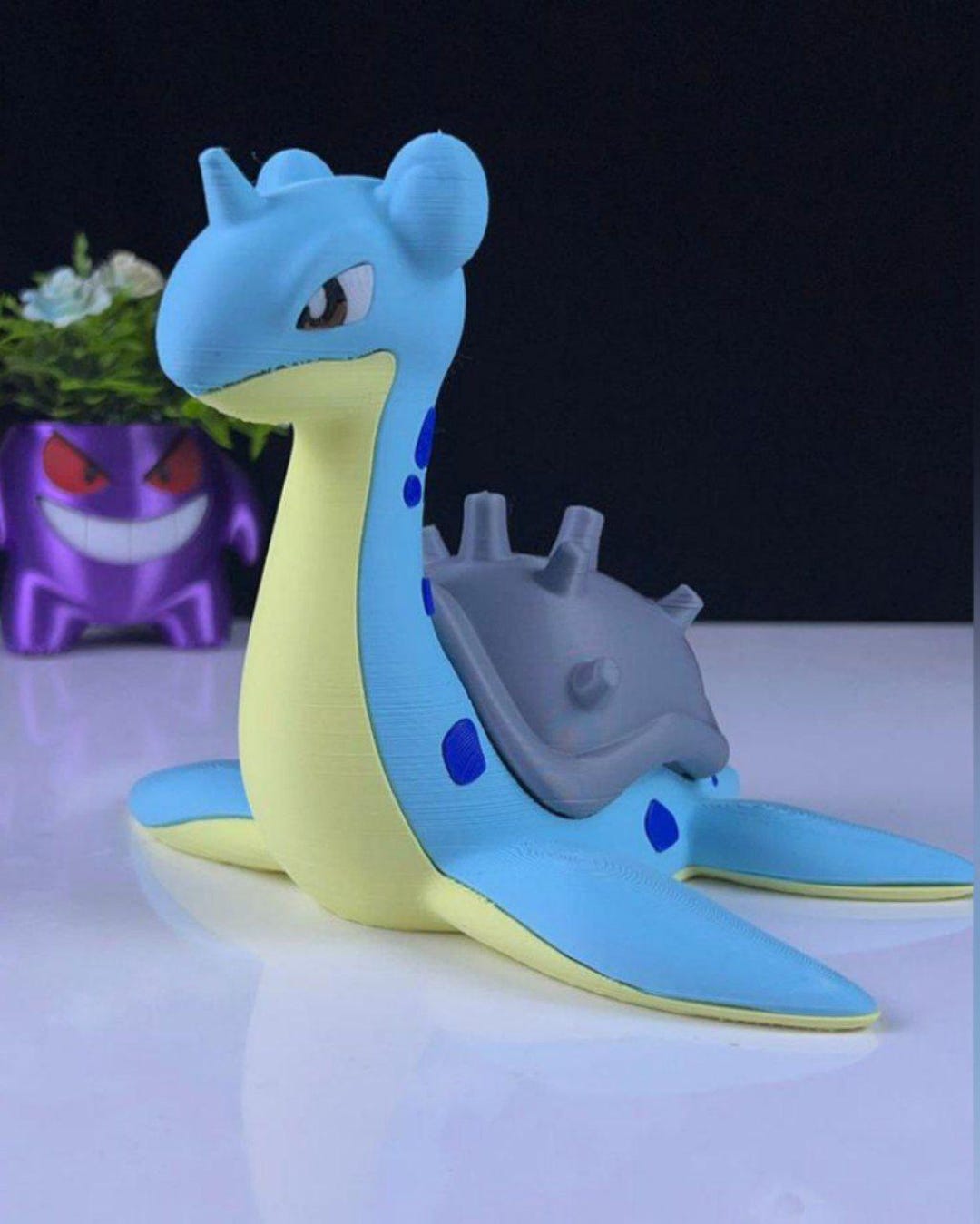 Lapras Pokémon 3D Printable Figure Digital STL File for Water-type Fans ...