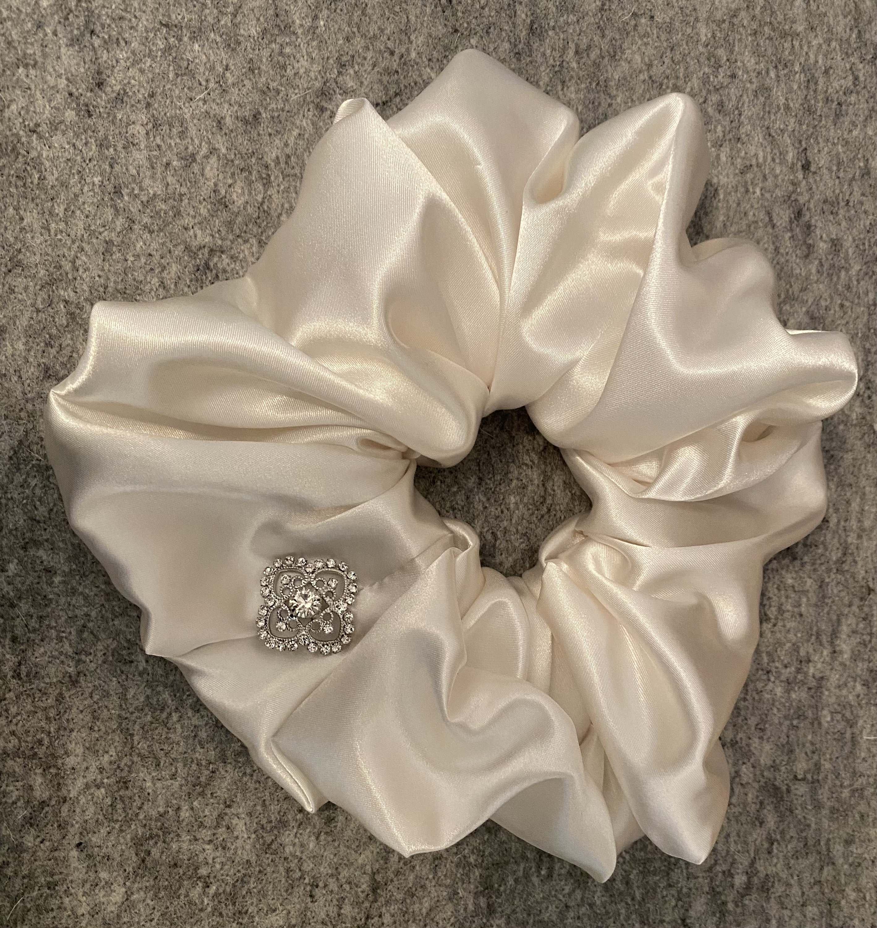 Wedding Dress Scrunchie Custom Made From YOUR Leftover Dress Fabric - Etsy