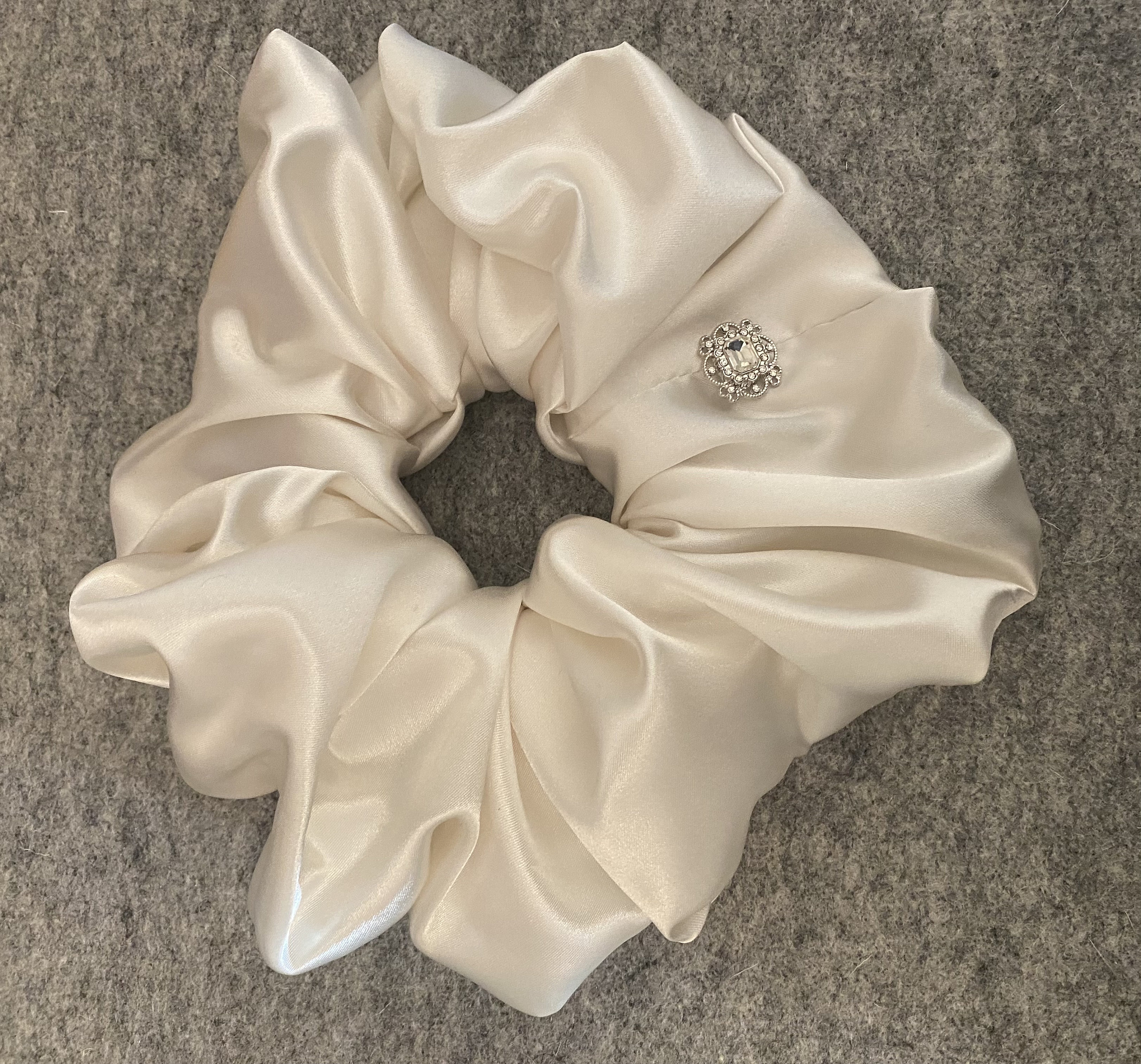 Wedding Dress Scrunchie Custom Made From YOUR Leftover Dress Fabric - Etsy