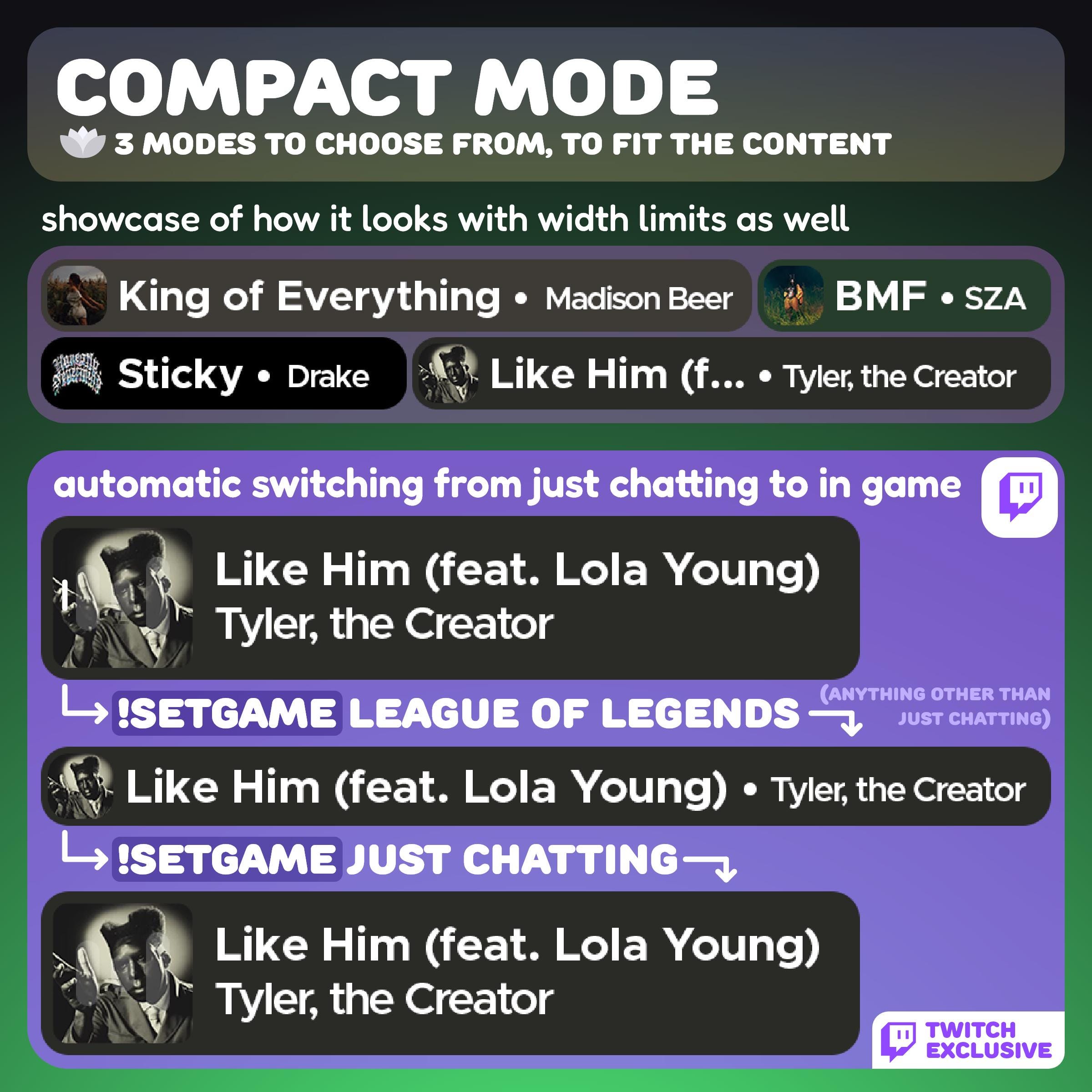 Now Playing Spotify Widget: Streamelements, Twitch, Chat Reactions - Etsy