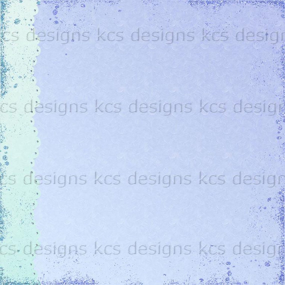 Edge Border Templates I, Digital Scrapbook Pages, Decorative Edge ...
