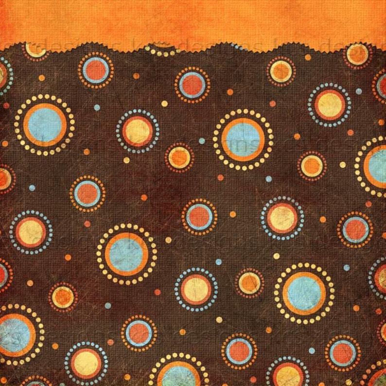 Edge Border Templates II, Digital Scrapbook Pages, Decorative Edge ...