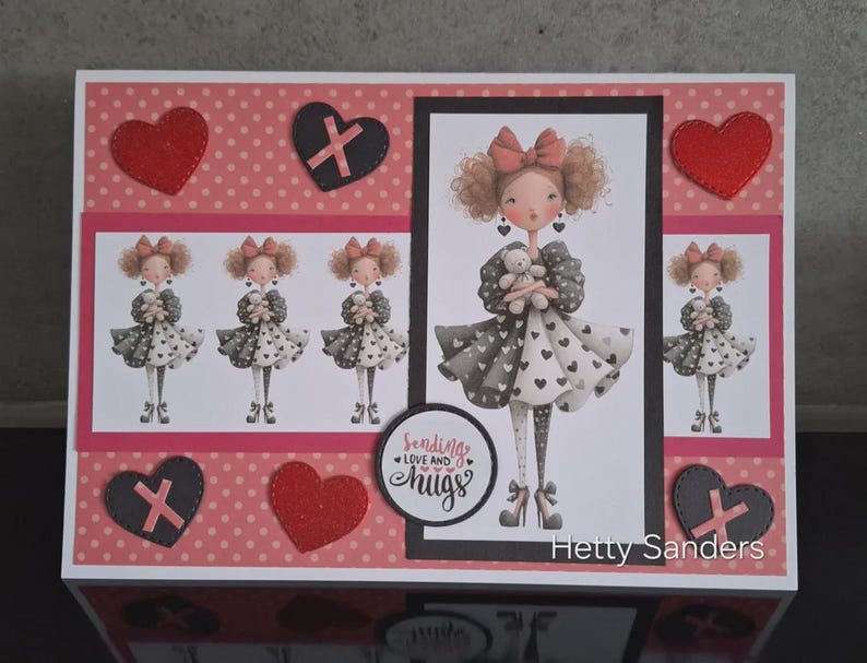 Heartbreaker Society Clip Art – Sassy Valentine Girls, Crafting ...