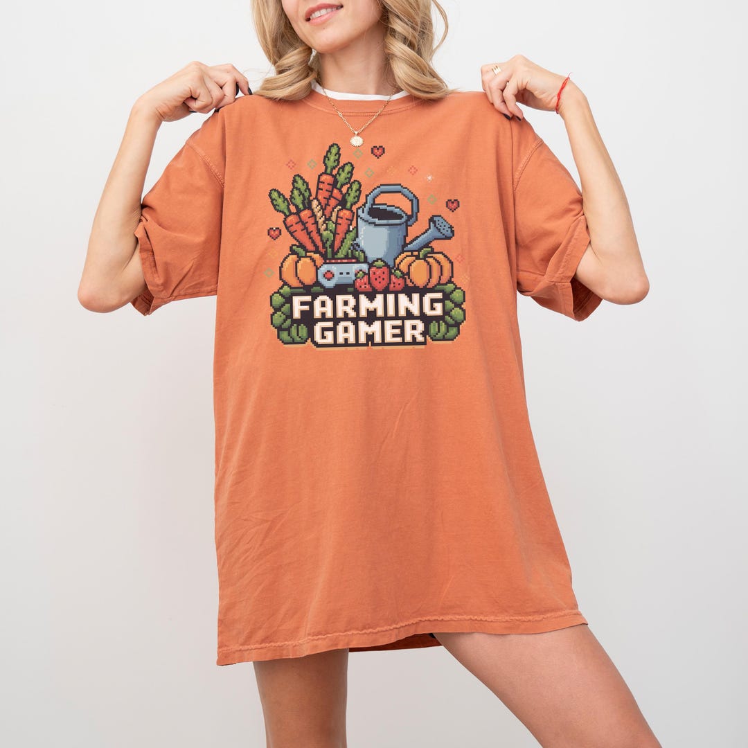 Cozy Gamer Merch Fields of Mistria Comfort Colors Shirts Cozy Gamer ...
