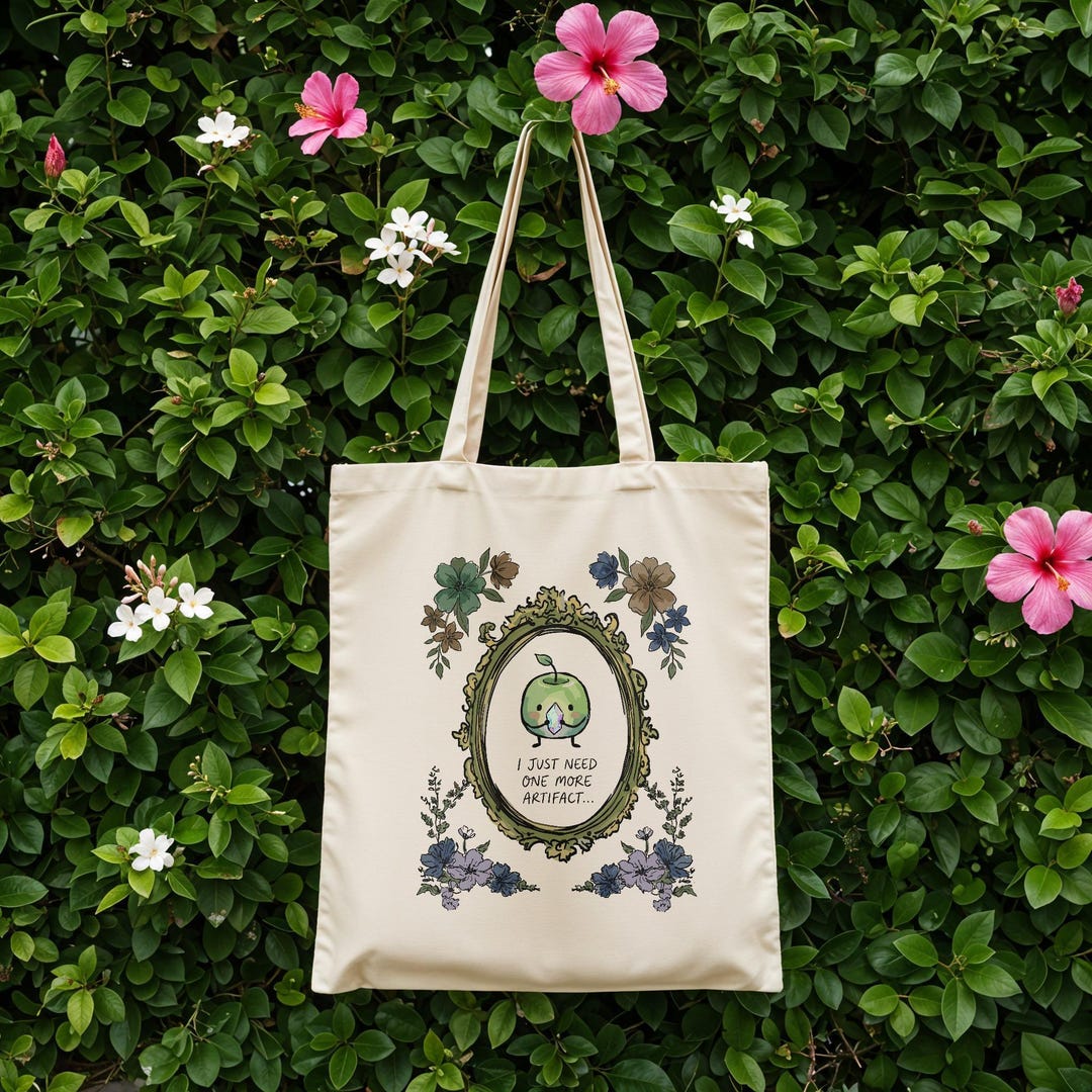 Stardew Valley Tote Junimo Artifact Hunting Cozy Gaming Bag Indie Game ...