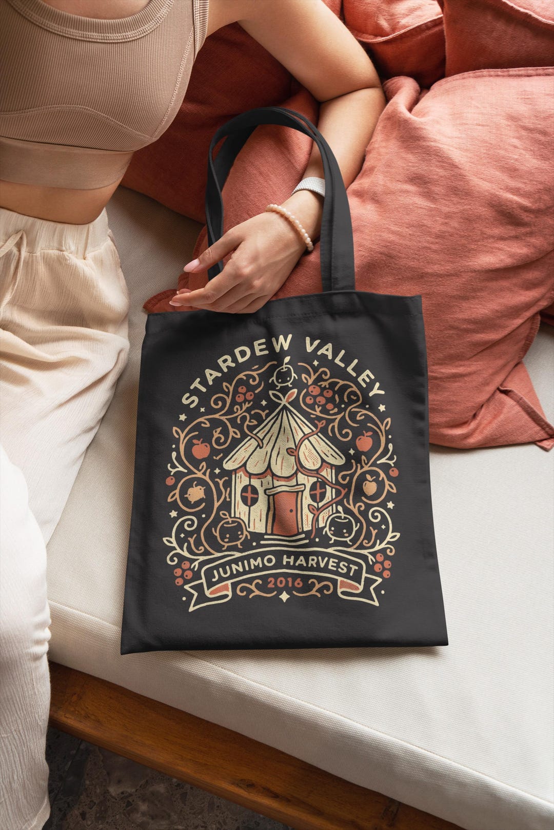 Stardew Valley Tote Junimo Harvest Cozy Gaming Gift Indie Games Stardew ...