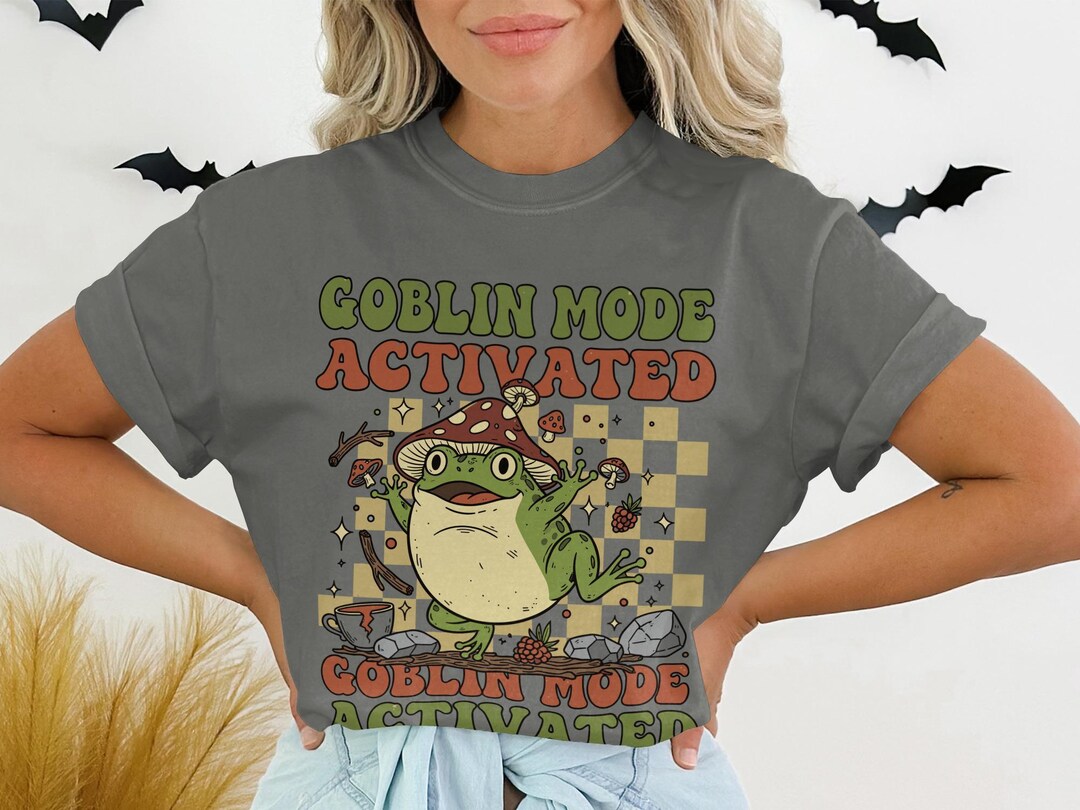 Goblin Mode Activated T-shirt, Gen Z Millennial, Cozy Gaming Shirt ...