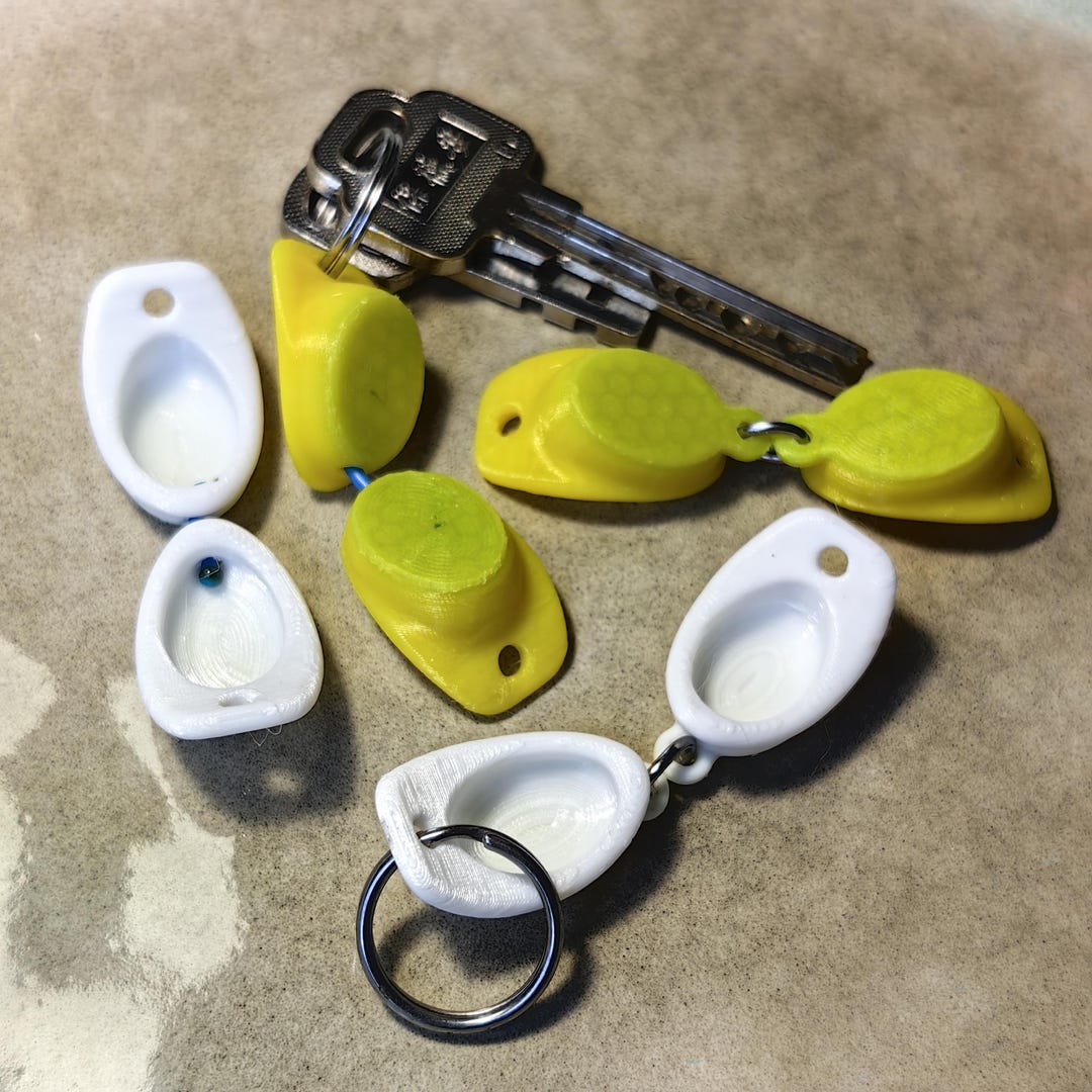 Swimming Goggles Keychain, STL - Etsy