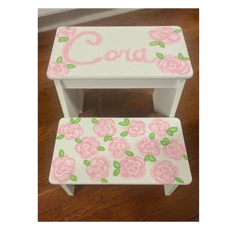 Hand Painted Toddler Step - Etsy