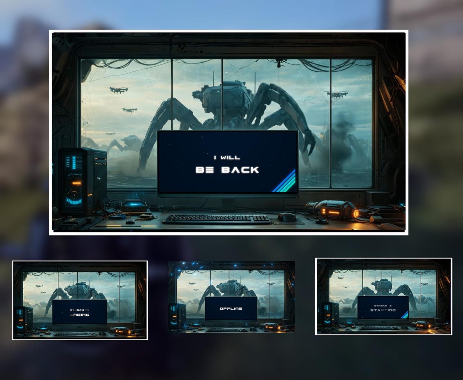 ARC Raiders Animated Stream Overlay Package: Twitch Overlay - Etsy