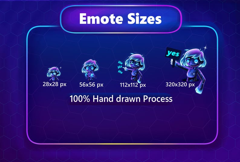 Galaxy Girl 18 Animated Emotes, Twitch Emotes, Emotes Twitch, Animated ...