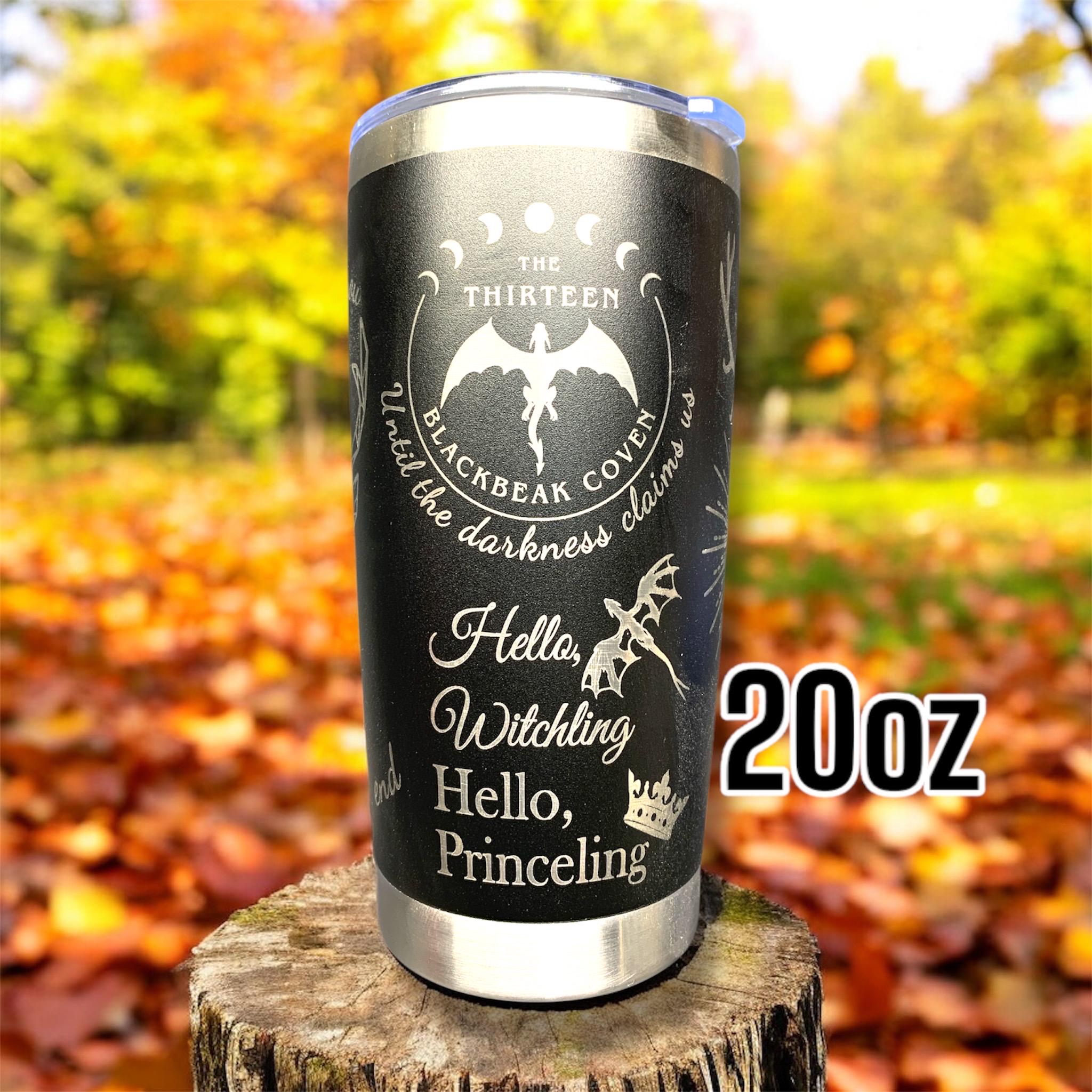Throne of Glass Full Wrap Custom Tumbler Booktok Tumbler, Engraved ...