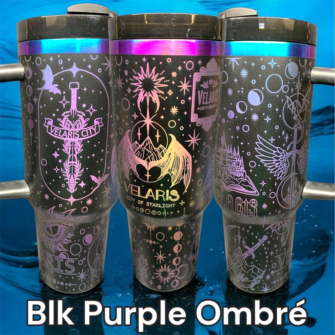 Velaris City Tumbler ACOTAR Cup Fantasy Book Lover Gift Personalized ...