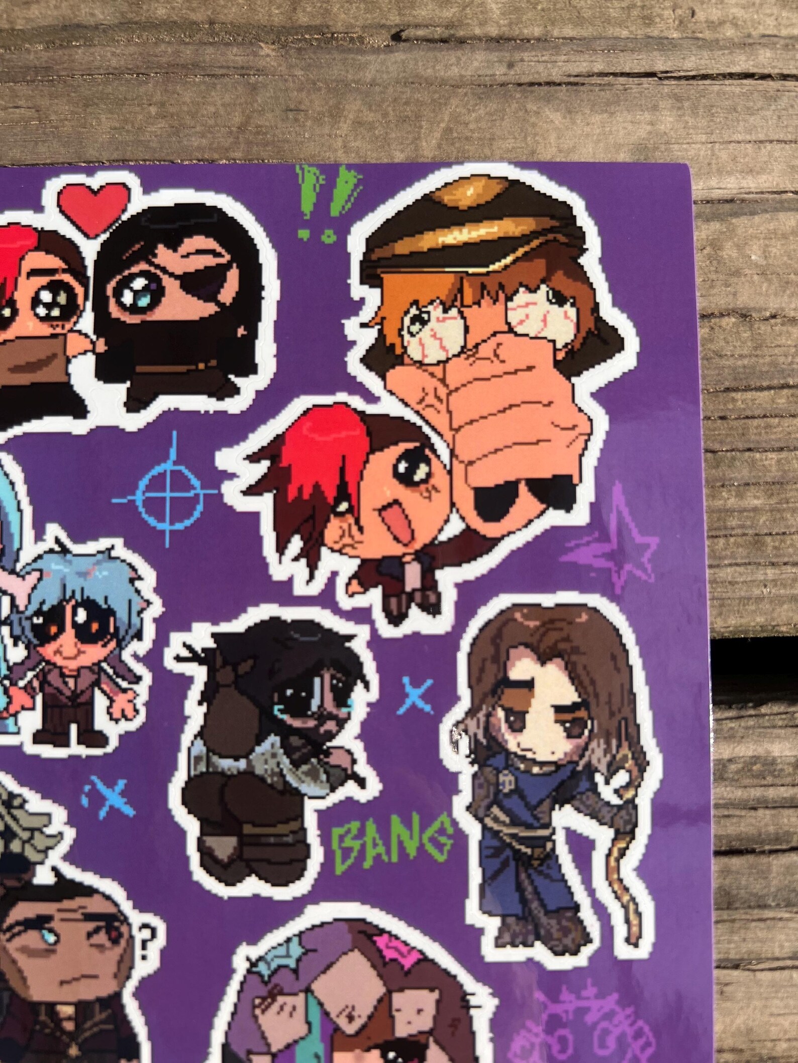 Arcane Sticker Sheet! - Etsy