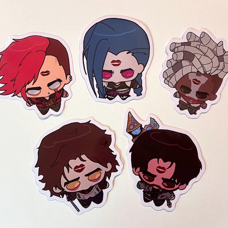 Chibi Arcane Stickers - Etsy