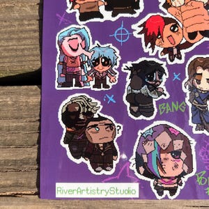 Arcane Sticker Sheet! - Etsy