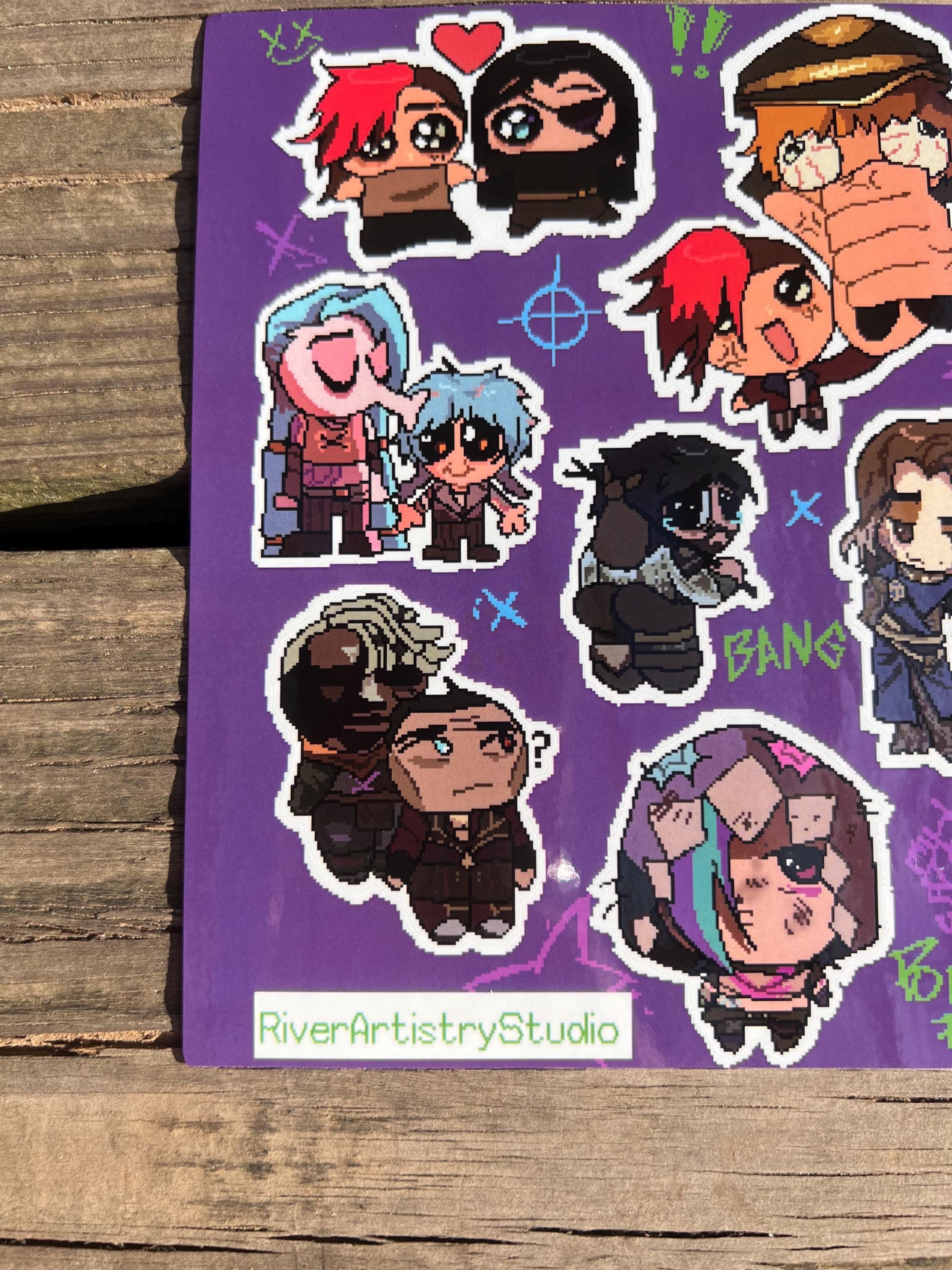 Arcane Sticker Sheet! - Etsy