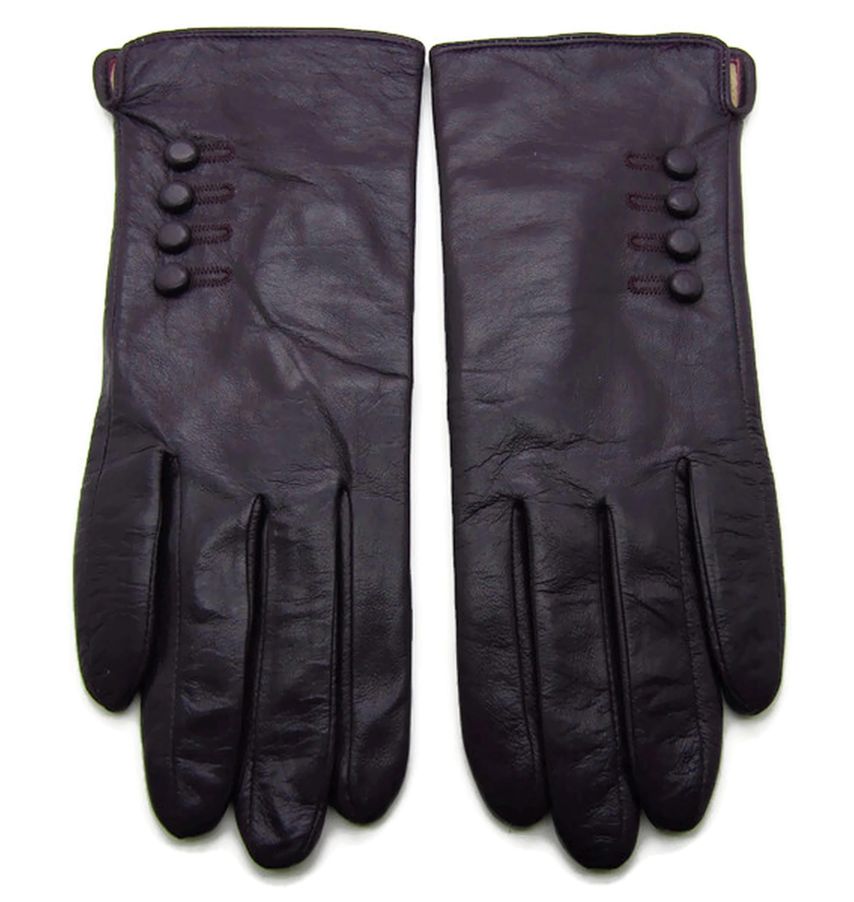 Gift Boxed Leather Gloves: Women's Soft Fleece Lined Winter Gloves - Etsy