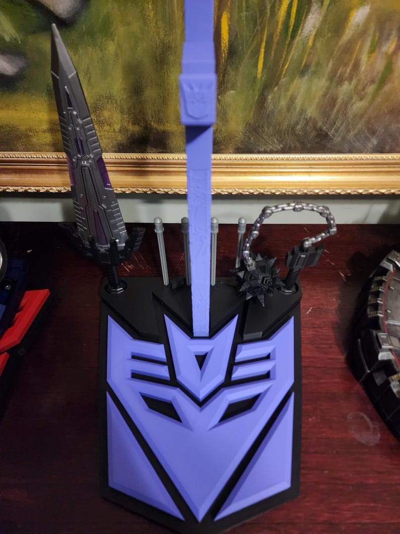Decepticon 3D Printed Stand for Robosen Transformers Megatron ...