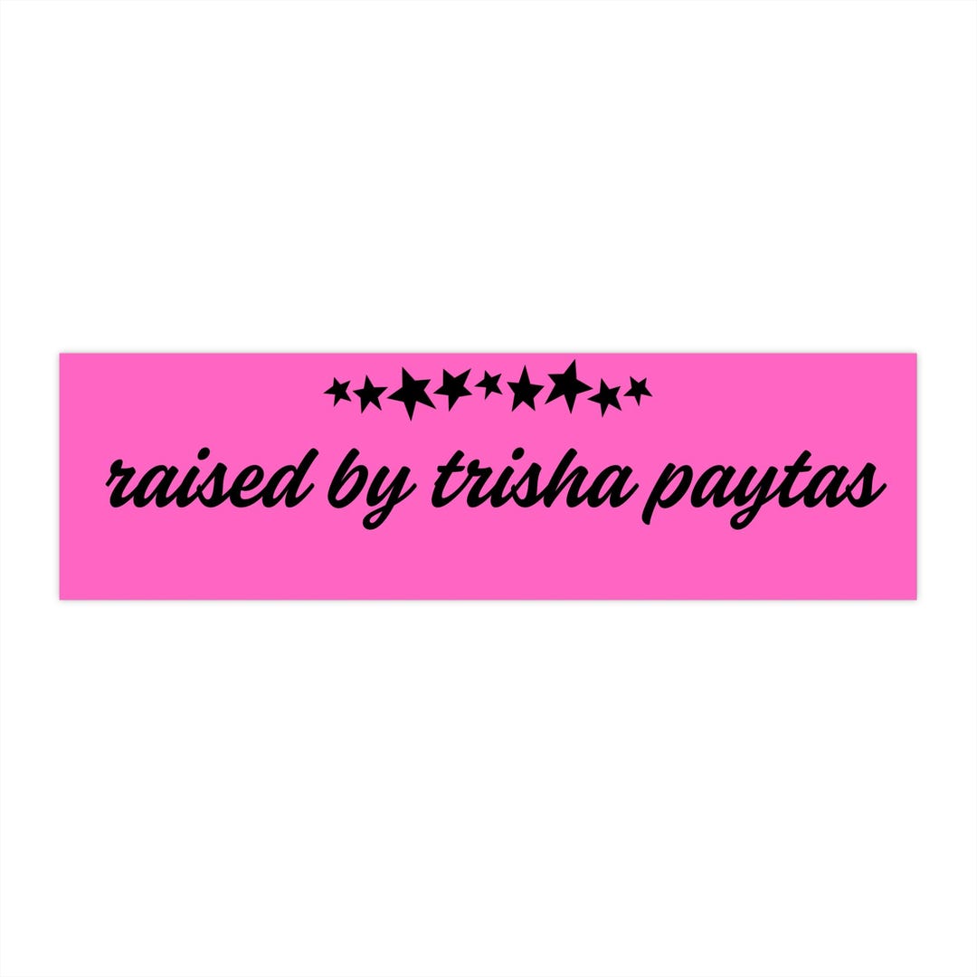 Trisha Paytas Bumper Sticker - Etsy