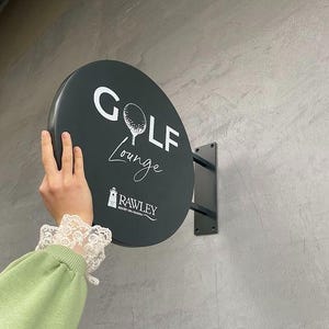 Custom Shop Sign- Storefront Blade Sign- Blade Sign- Wall Mounted Store ...