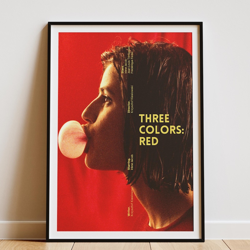 Three Colors Movie Poster - Etsy