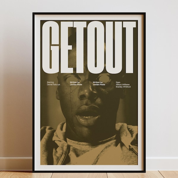 Get Out Movie Poster - Etsy