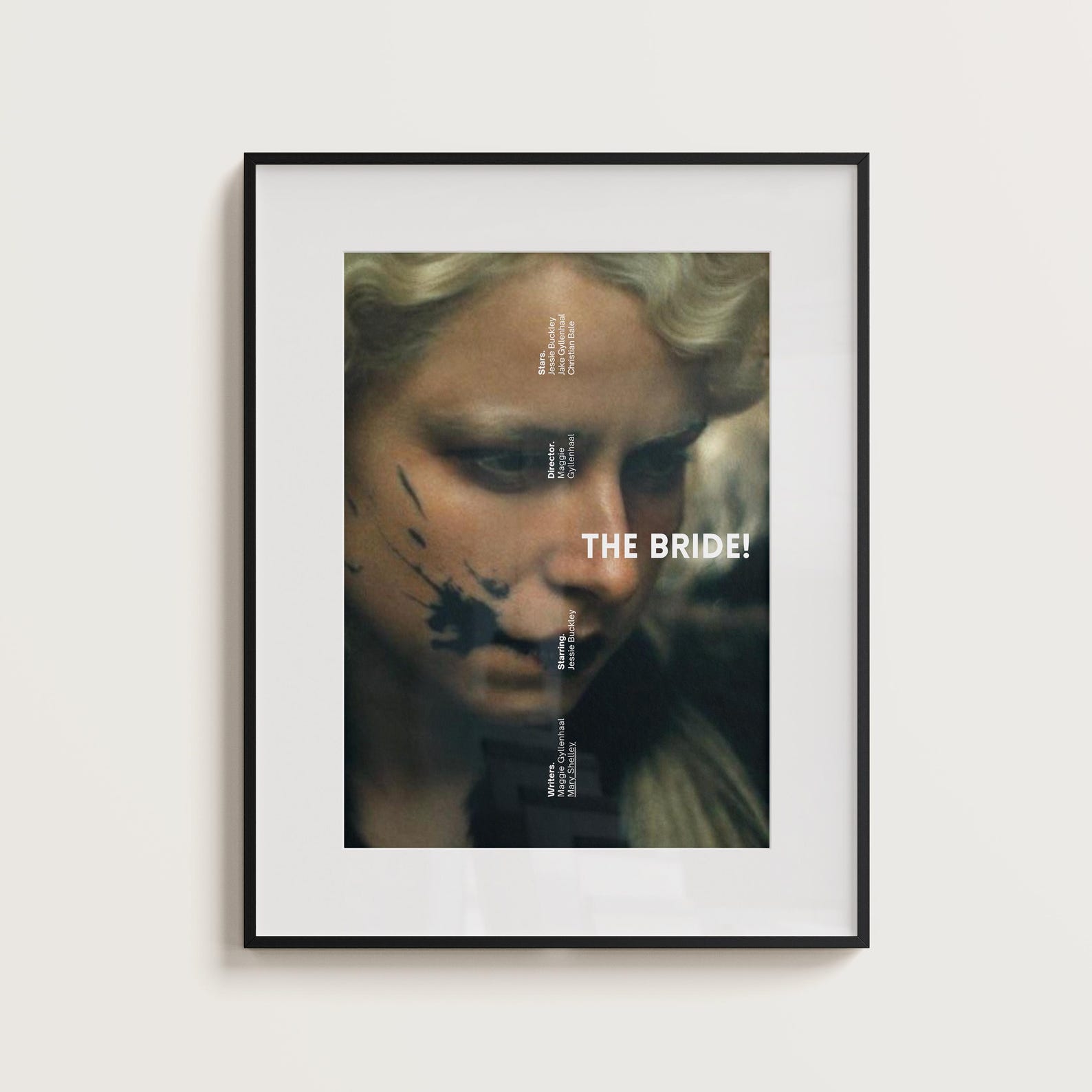 The Bride Movie Poster: Maggie Gyllenhaal Film, Digital Download - Etsy