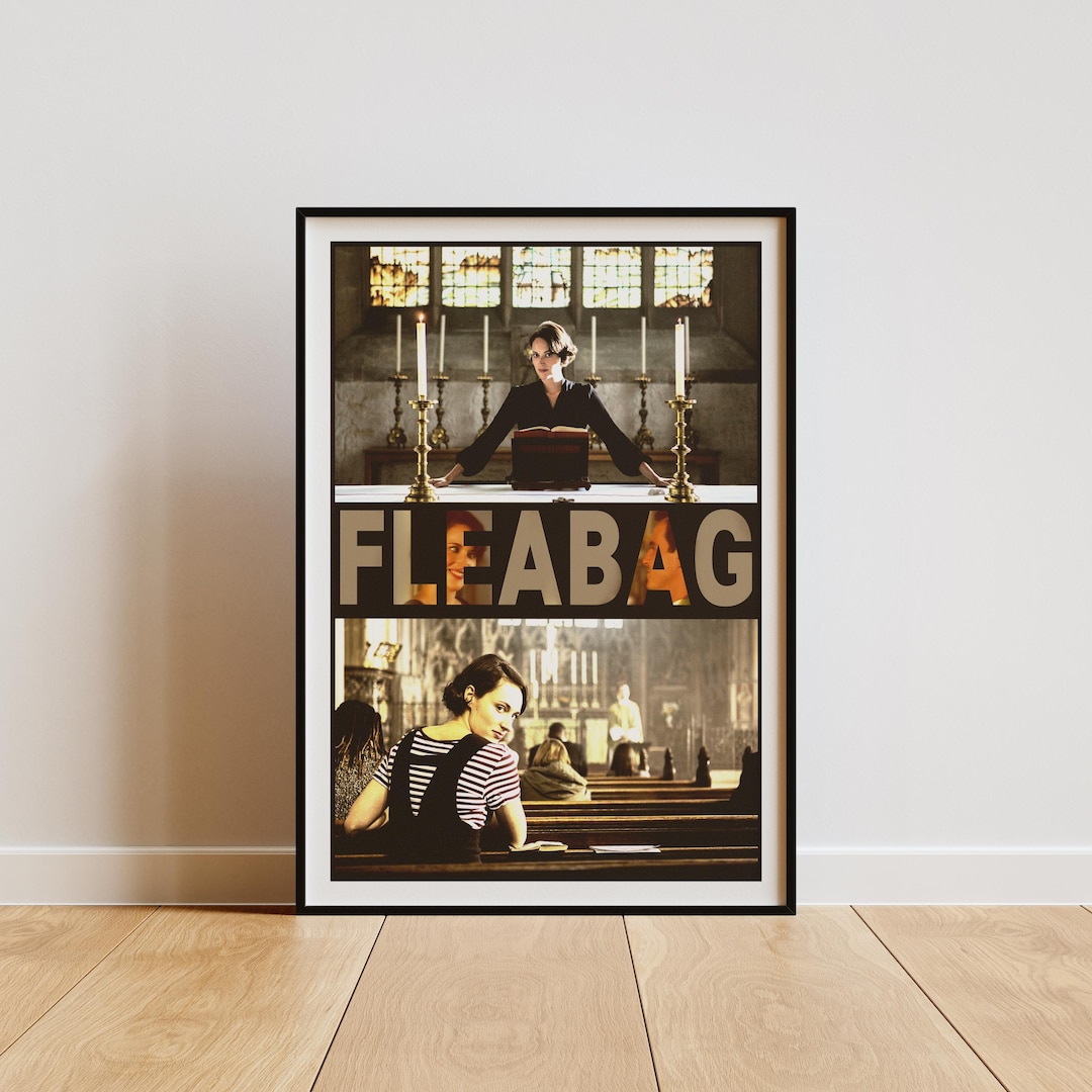 Fleabag TV Series Poster Digital Download, Phoebe Waller-bridge, Dark ...