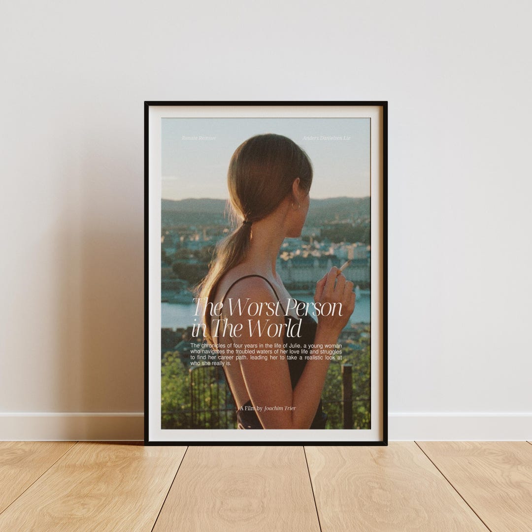 The Worst Person in the World Poster, Renate Reinsve Art, Joachim Trier ...