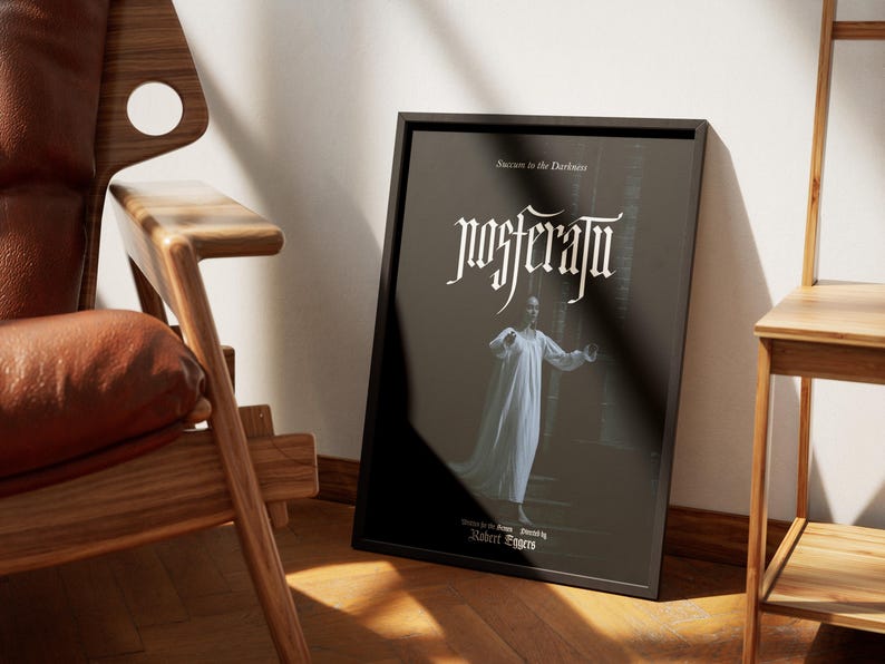 Nosferatu 2024 Movie Poster Digital Download, Lily-rose Depp Gothic ...