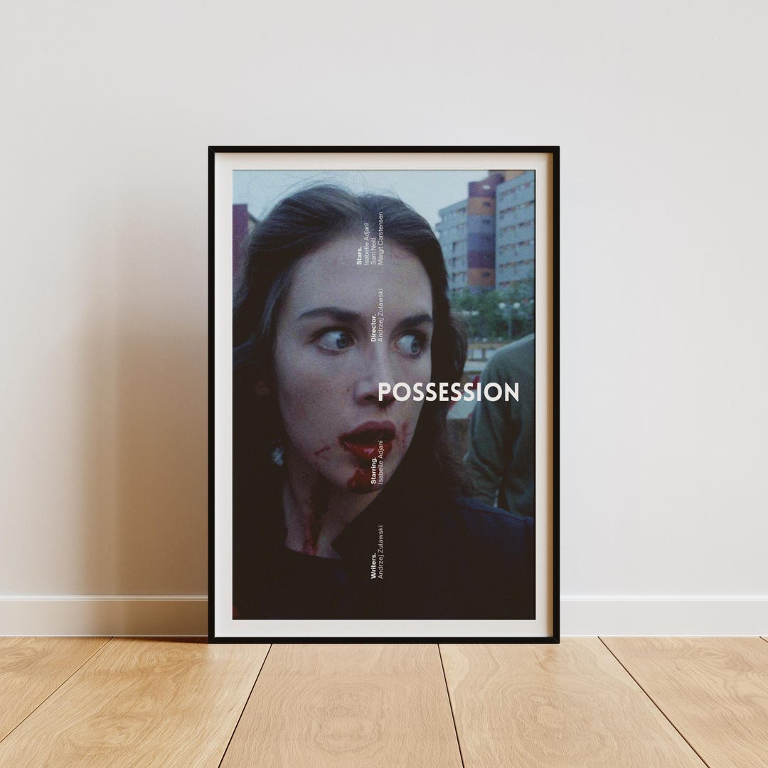 Possession 1981 Movie Poster Digital Download, Andrzej Żuławski Horror ...