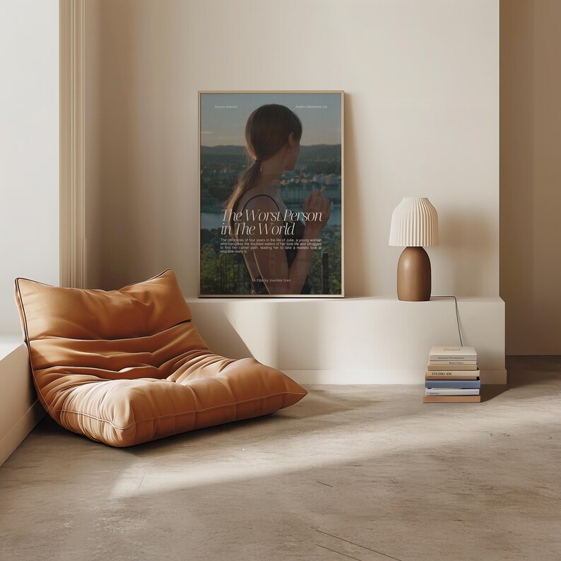 The Worst Person in the World Poster, Renate Reinsve Art, Joachim Trier ...